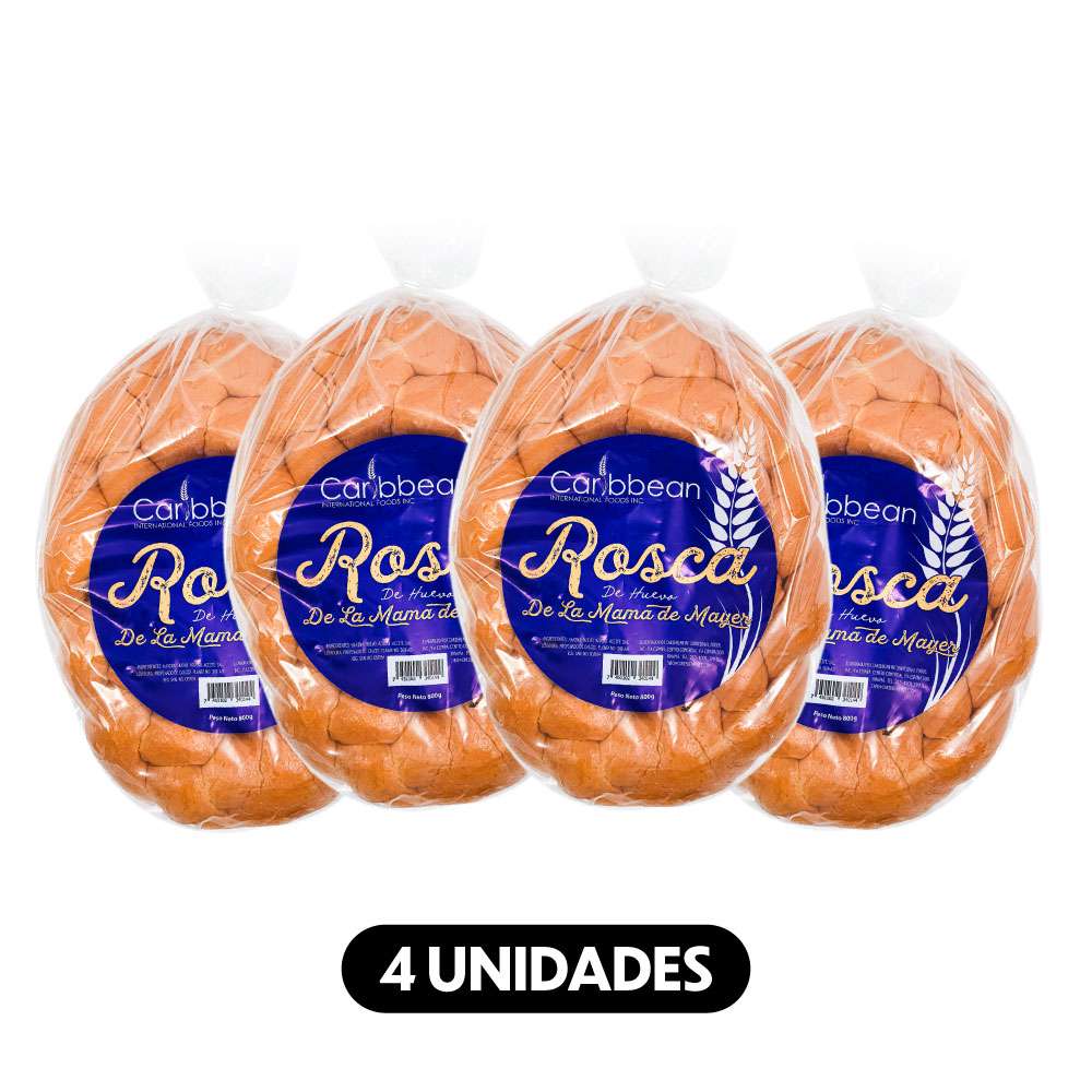 x4 Rosca de la Mama de Mayer - sin Almendras | GeekyDrop