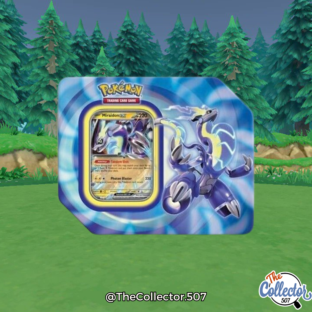 POKEMON TCG - Miraidon ex metal box | GeekyDrop
