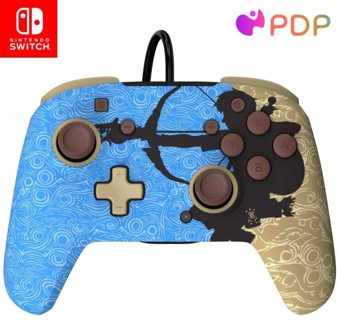 Control de Zelda cable para switch | GeekyDrop