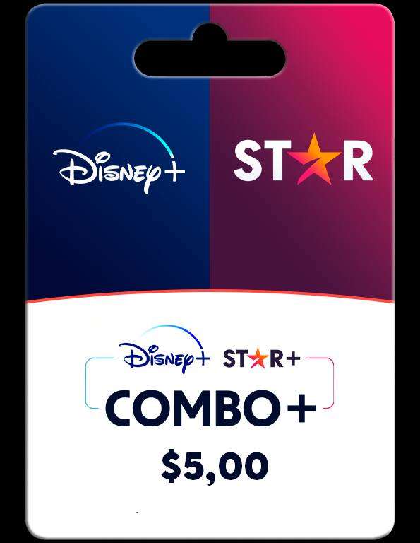 Combo Disney + Star Plus / 1 mes | GeekyDrop