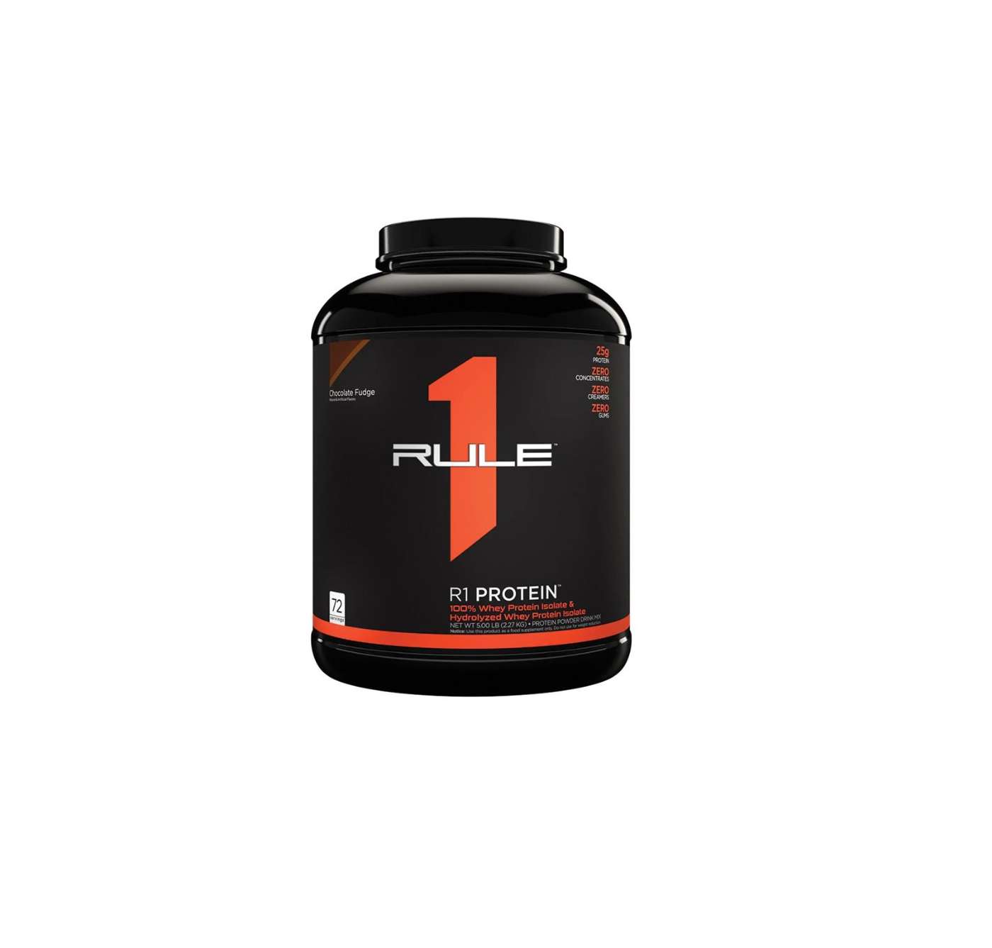 R1 Protein Rule One Isolate 5 lb Chocolate Fudge | GeekyDrop