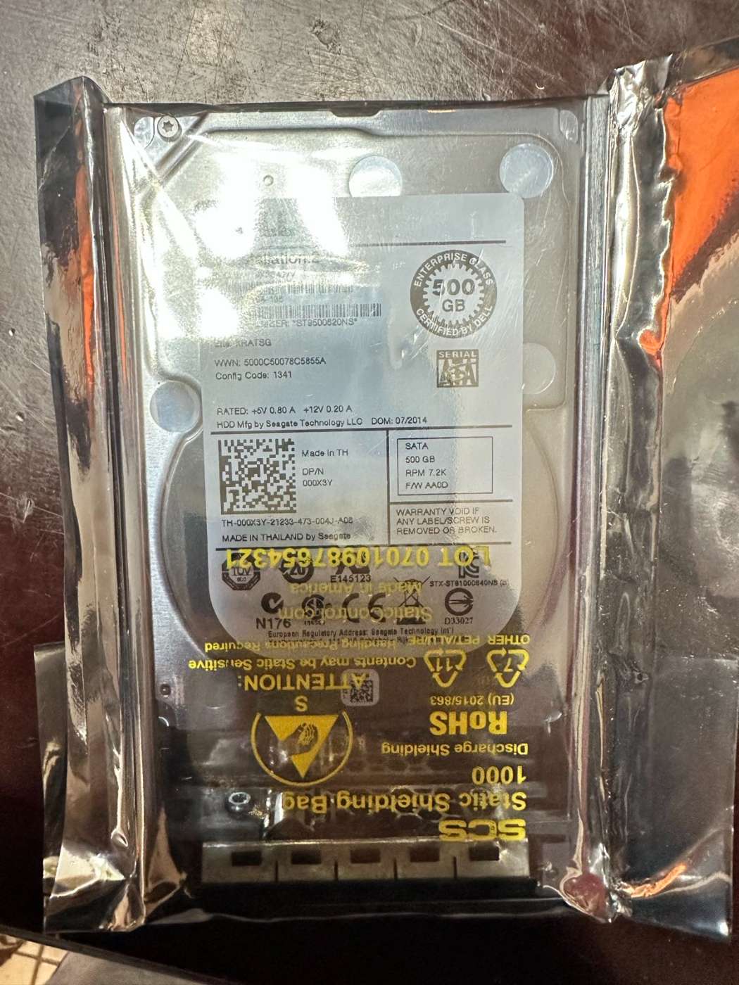 GeekyDrop: compra y vende online con seguridad | DISCO HDD SERVER 500 ...