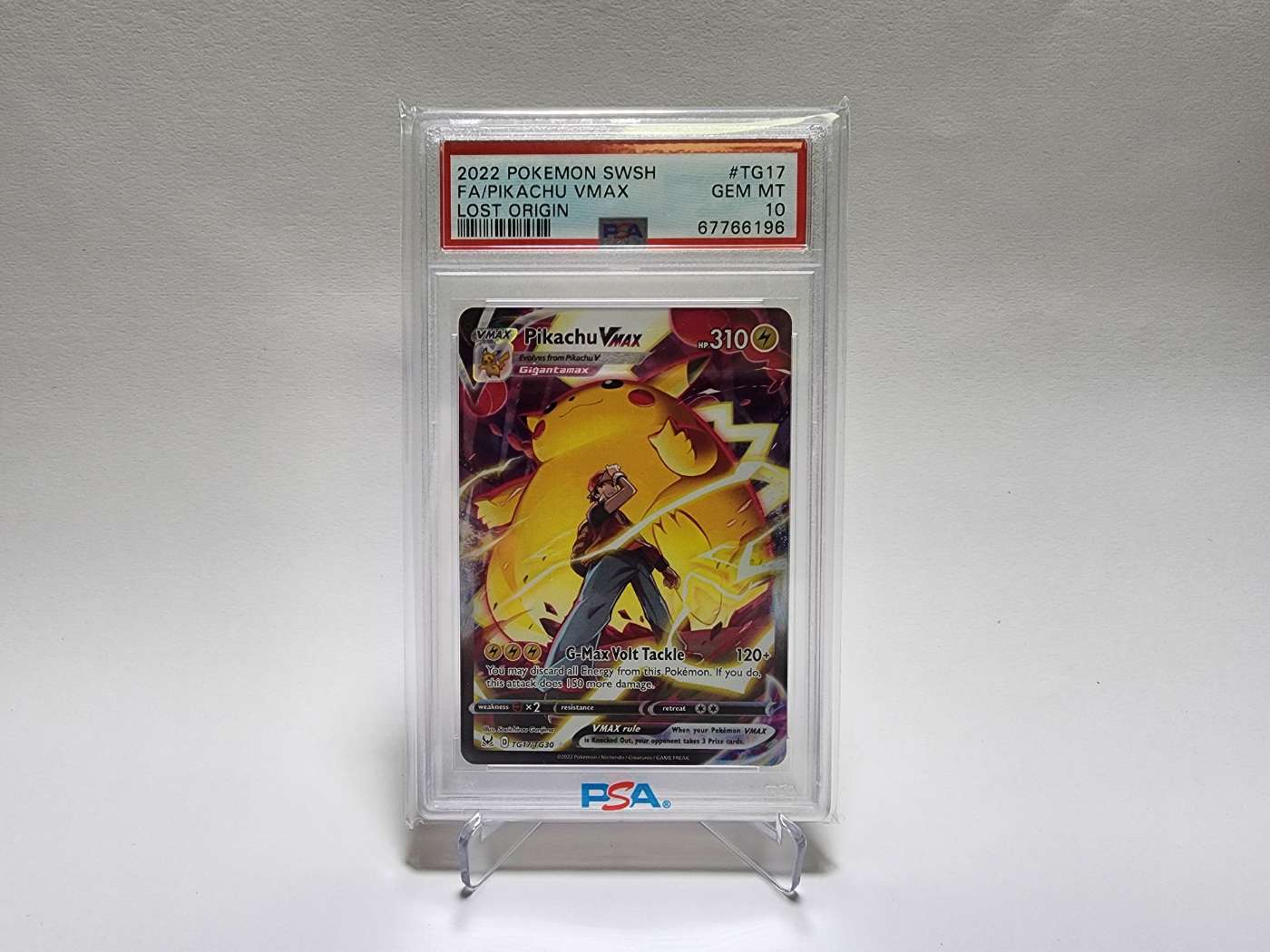2022 Pokemon SWSH Pikachu VMAX PSA 10 | GeekyDrop