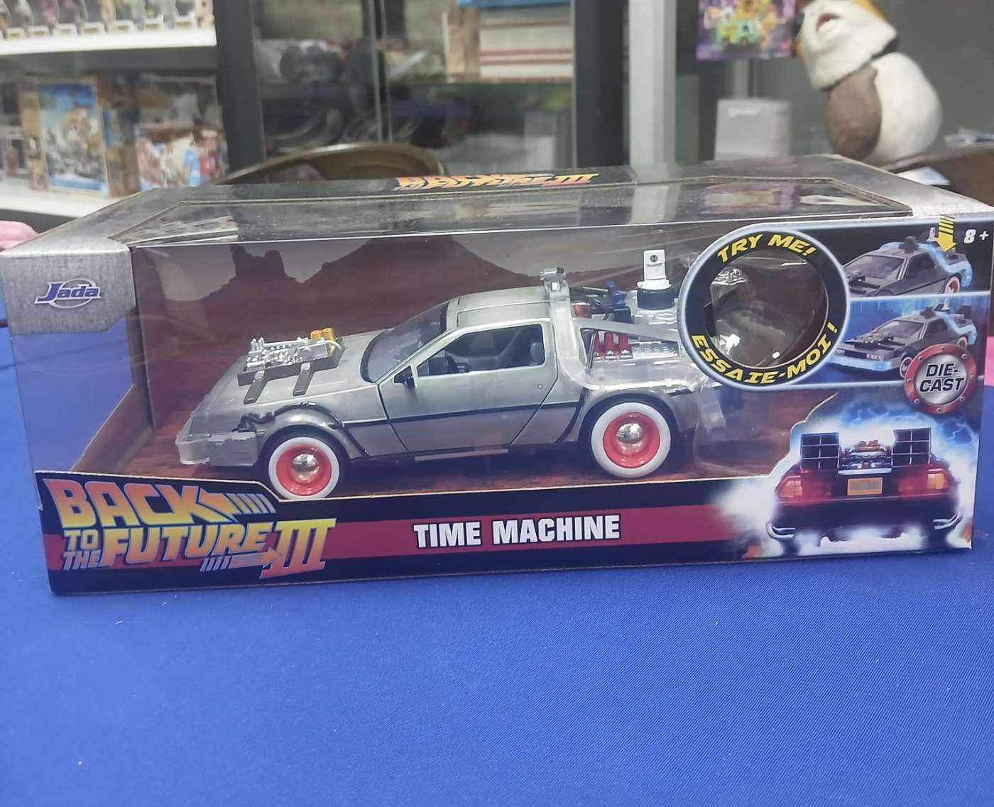 Jada Back To The Future scale Time Machine | GeekyDrop