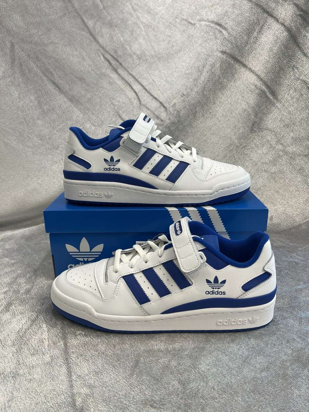 Adidas Forum Low Azules - Talla 9.5 | GeekyDrop