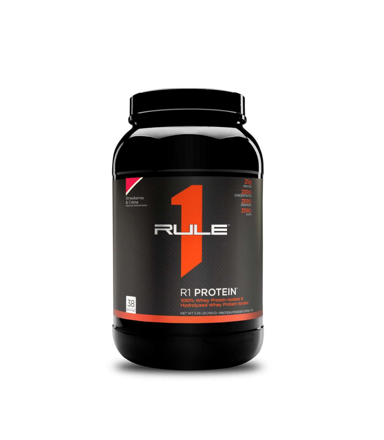 R1 Protein Rule One Isolate 2 lb Strawberry Creme | GeekyDrop