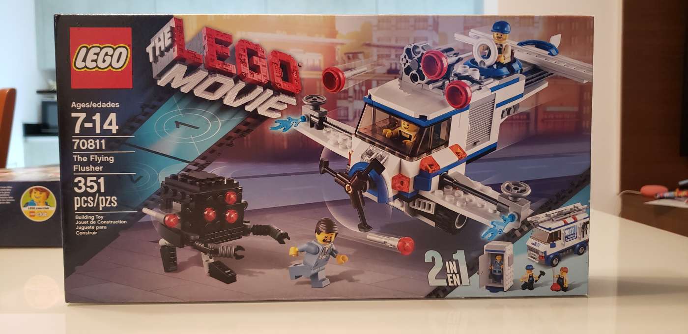 LEGO 70811 The Flying Flusher | GeekyDrop